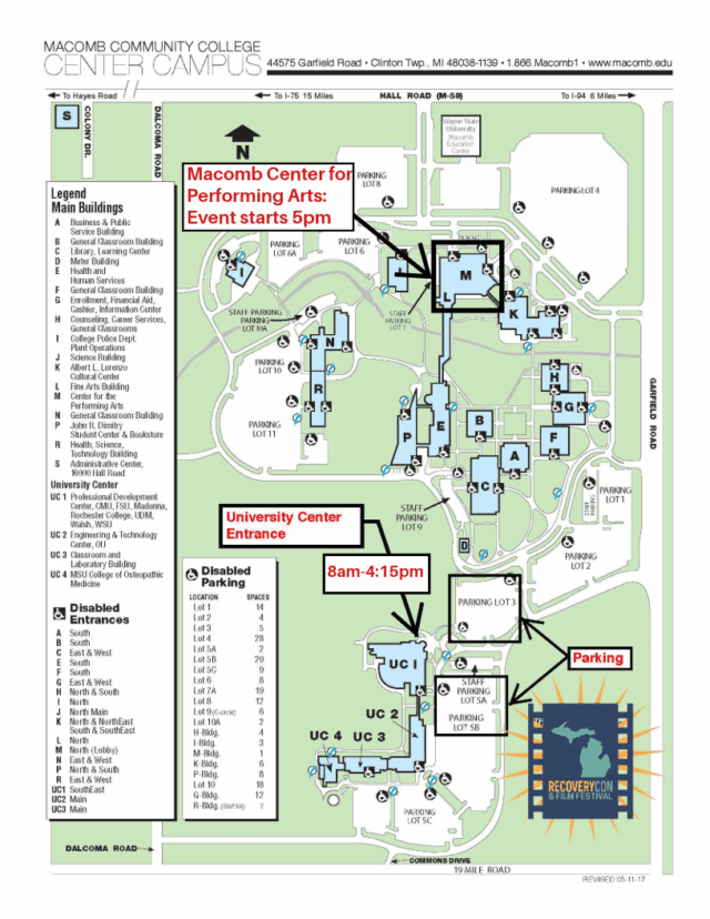 Macomb Community College Center Campus, University Center (UC-1) - CARE ...